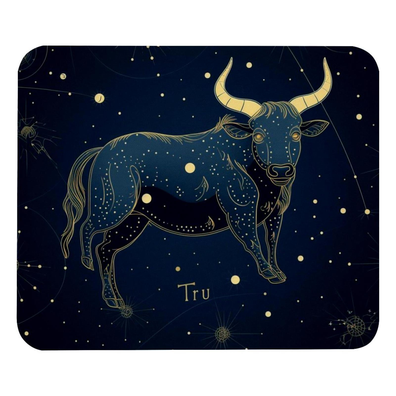 Taurus Mouse Pad, Rubber Base Computer Mouse Pads for Wireless Mouse ...