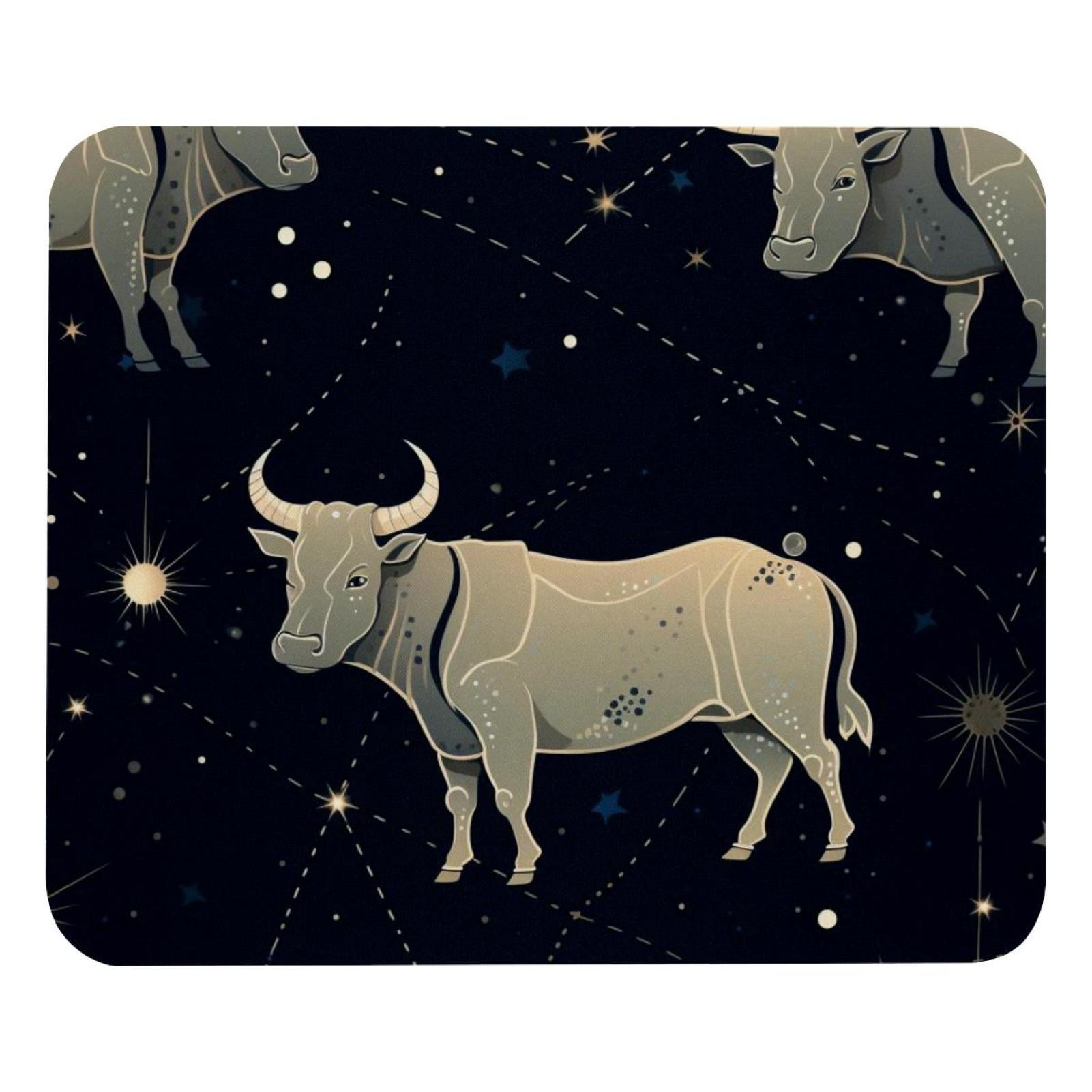 Taurus Mouse Pad, Rubber Base Computer Mouse Pads for Wireless Mouse ...