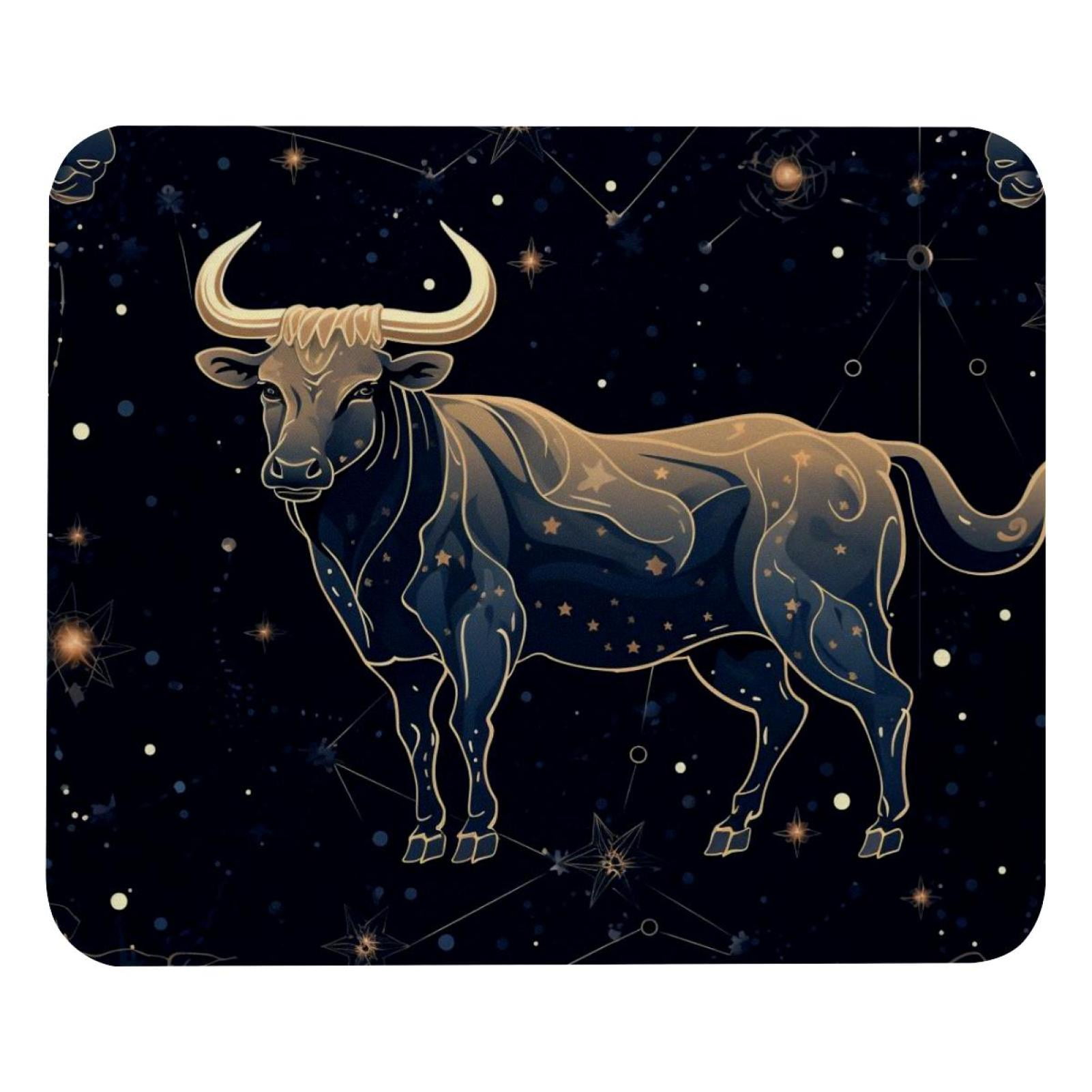 Taurus Mouse Pad, Rubber Base Computer Mouse Pads for Wireless Mouse ...