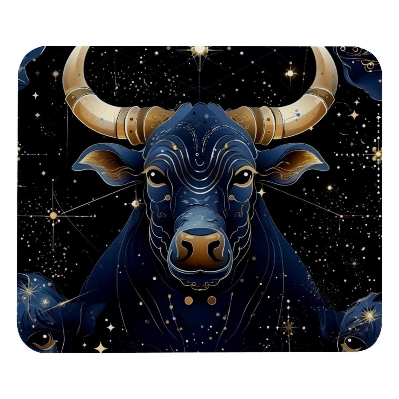 Taurus Mouse Pad, Rubber Base Computer Mouse Pads for Wireless Mouse ...