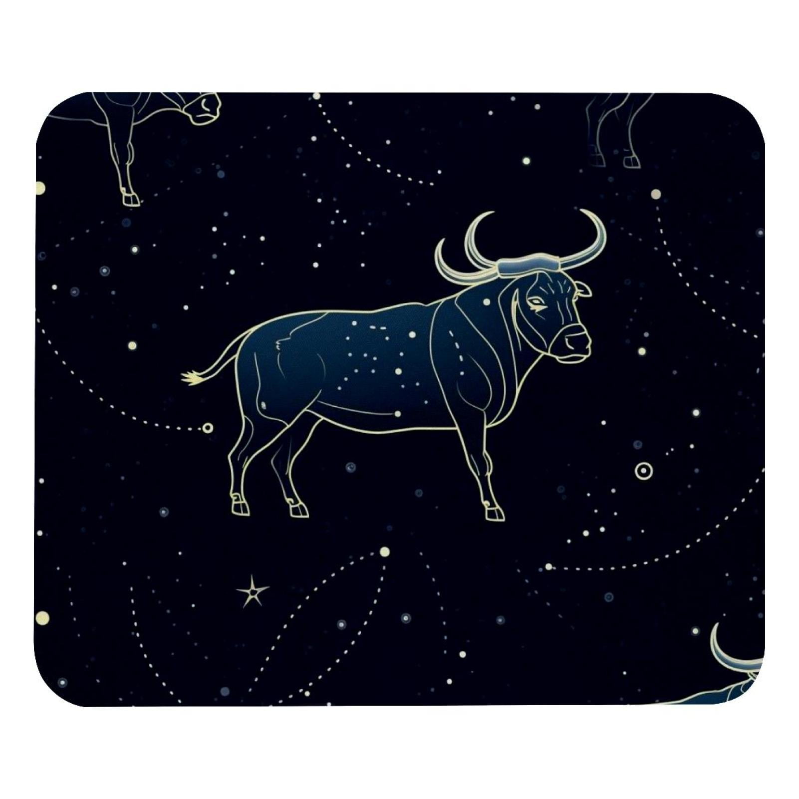 Taurus Mouse Pad, Rubber Base Computer Mouse Pads for Wireless Mouse ...