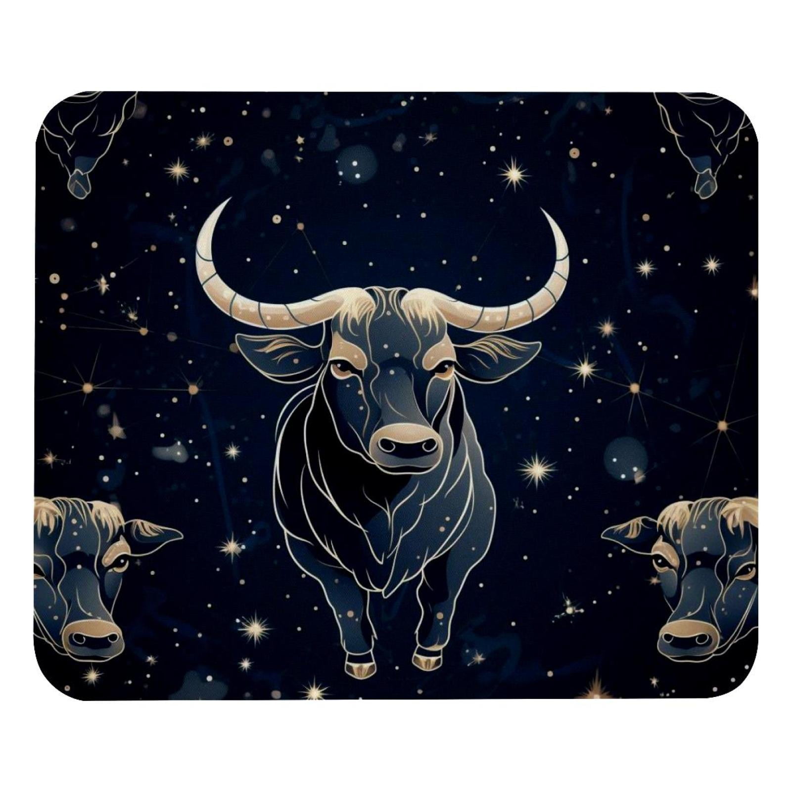 Taurus Mouse Pad, Rubber Base Computer Mouse Pads for Wireless Mouse ...