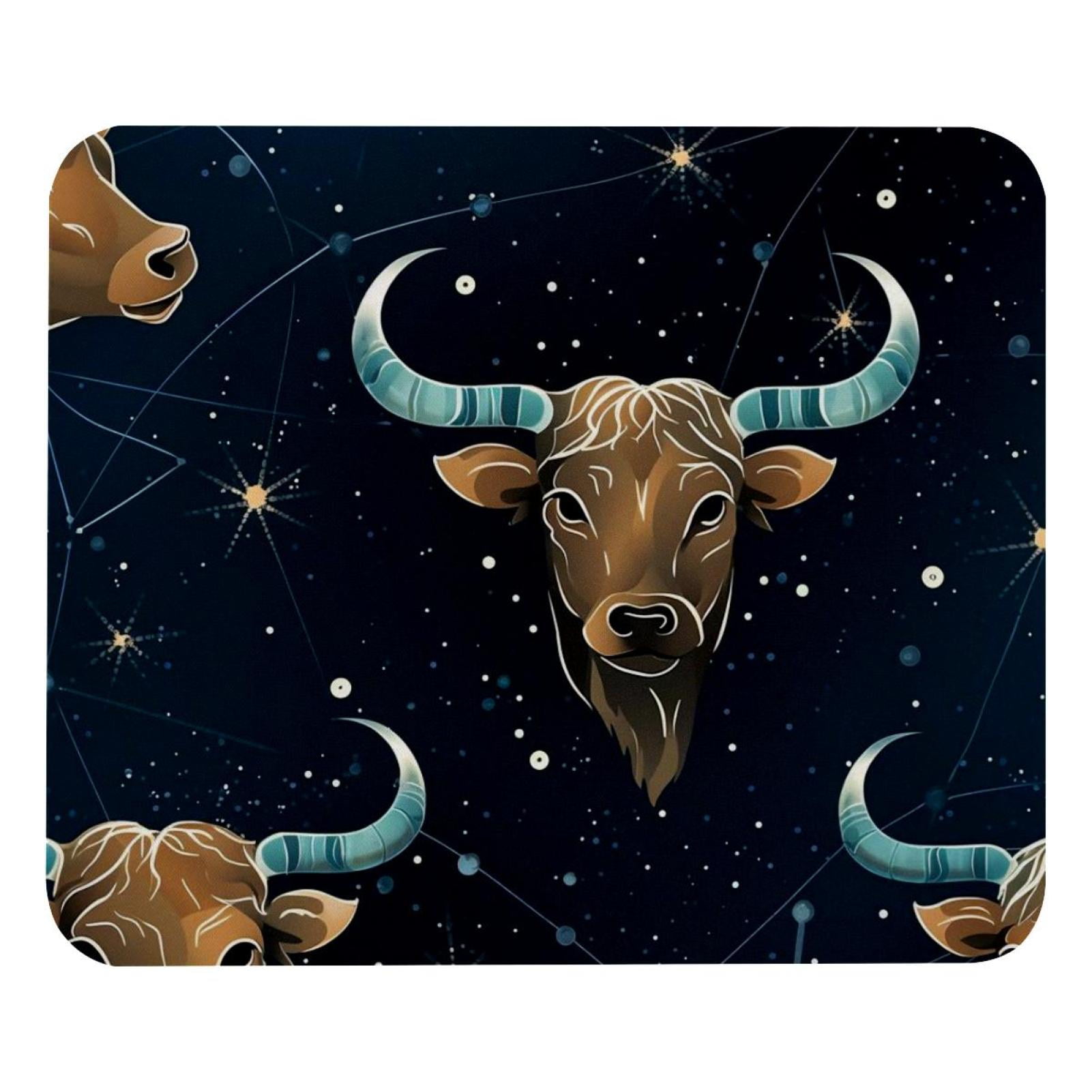 Taurus Mouse Pad for Laptop Wireless Mouse Home Office Travel, Portable ...