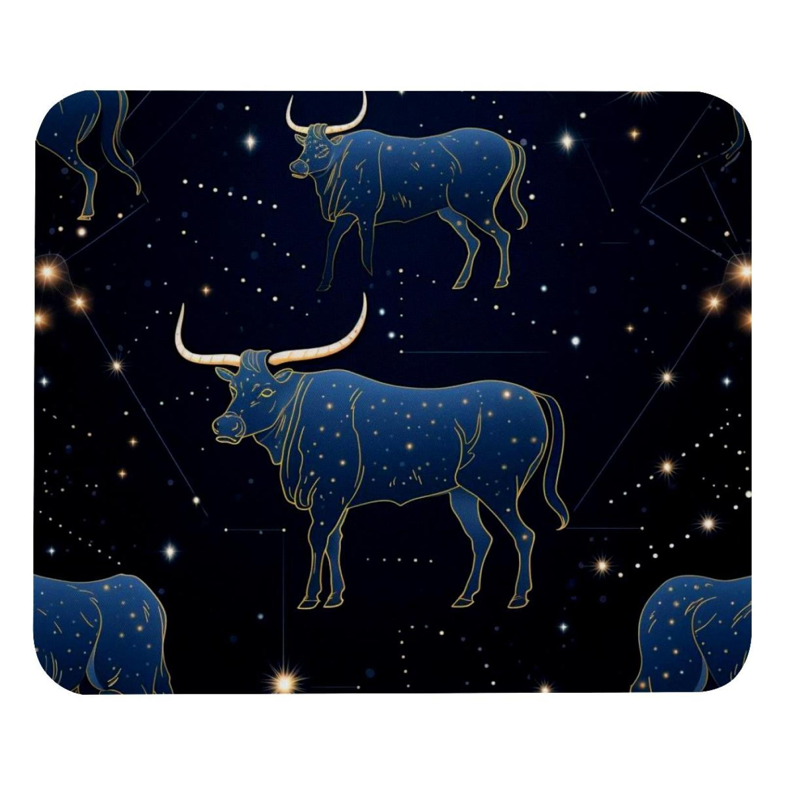 Taurus Mouse Pad for Wireless Mouse Home Office Desk Laptop with Rubber ...
