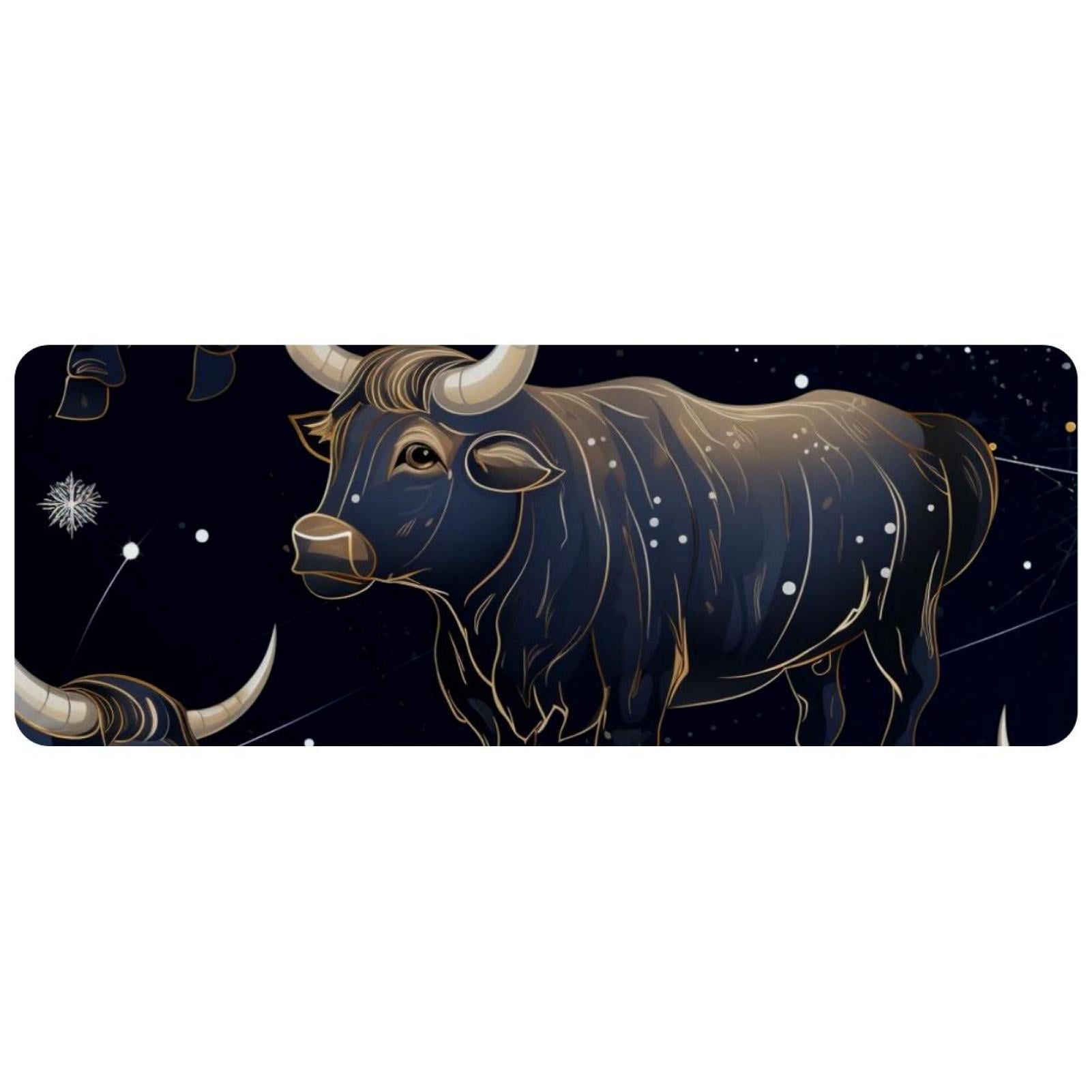 Taurus Mouse Pad for Wireless Mouse Home Office Desk Laptop with Rubber ...