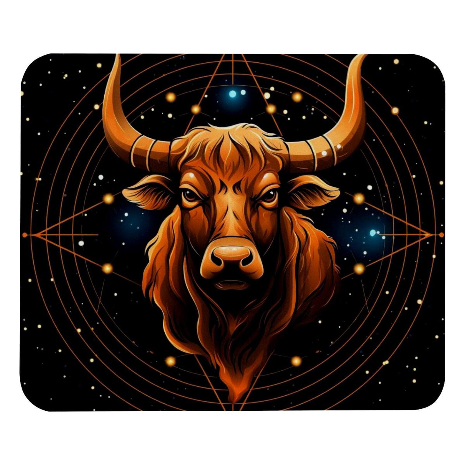 Taurus Mouse Pad for Wireless Mouse Home Office Desk Laptop with Rubber ...