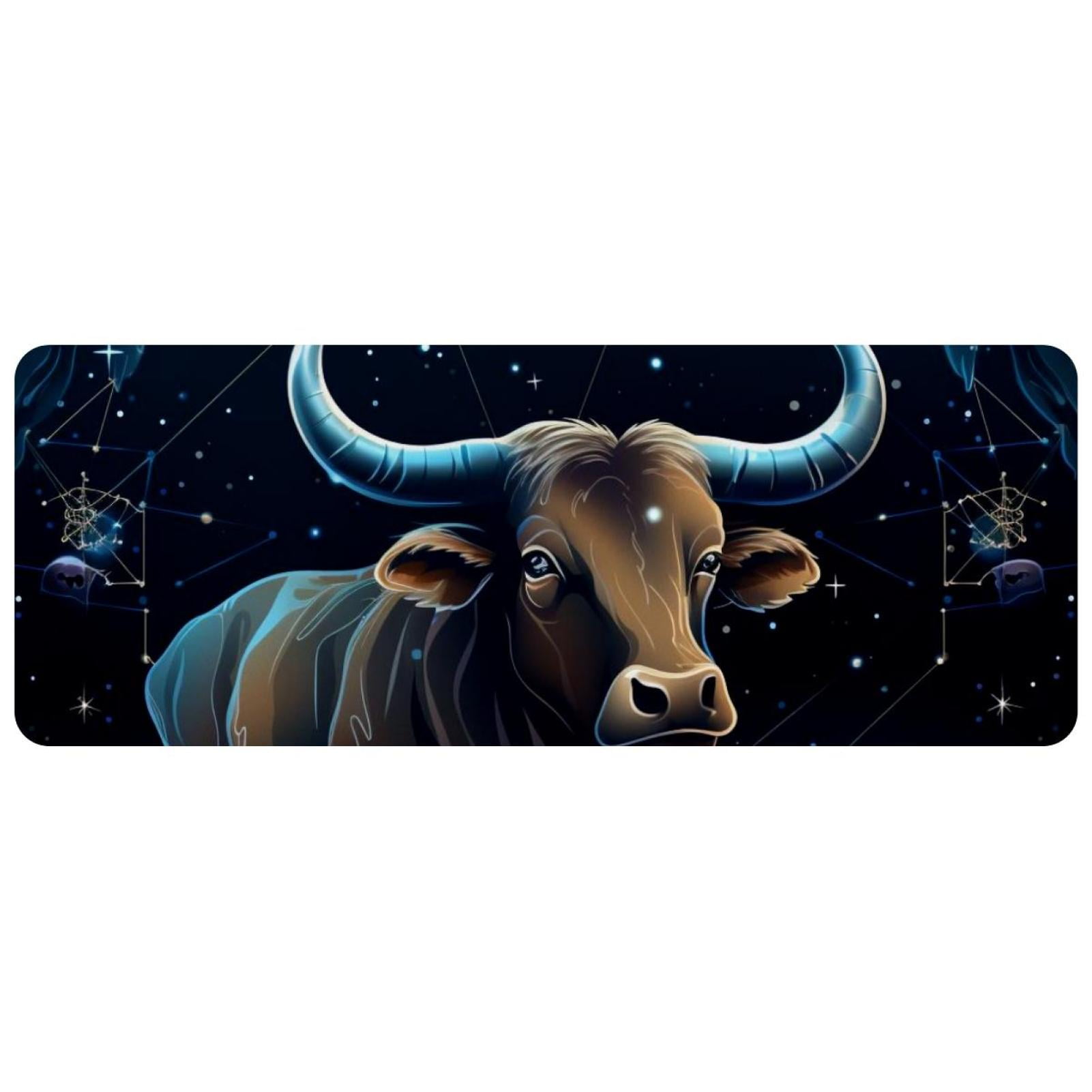 Taurus Mouse Pad for Wireless Mouse Home Office Desk Laptop with Rubber ...