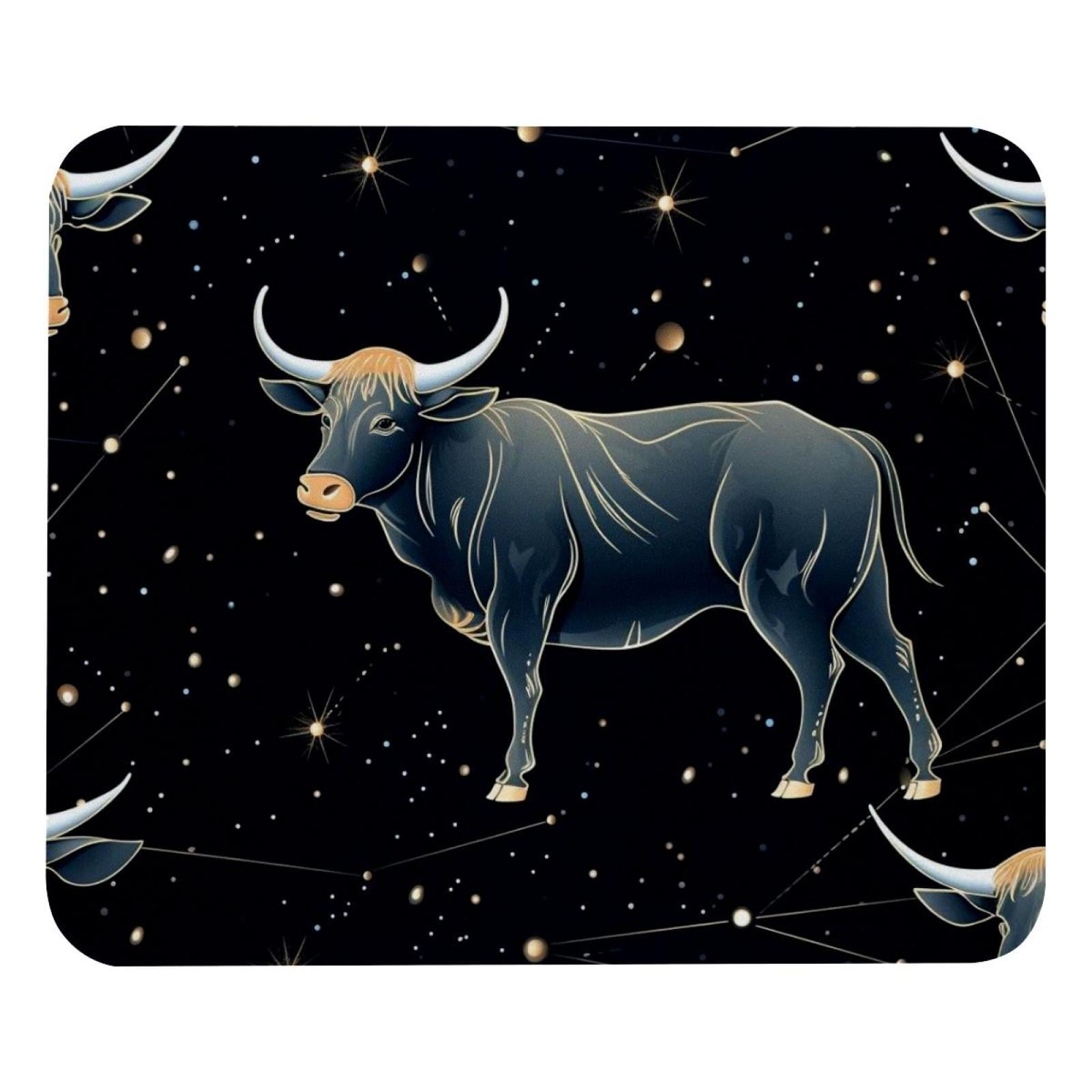 Taurus Mouse Pad for Wireless Mouse Home Office Desk Laptop with Rubber ...