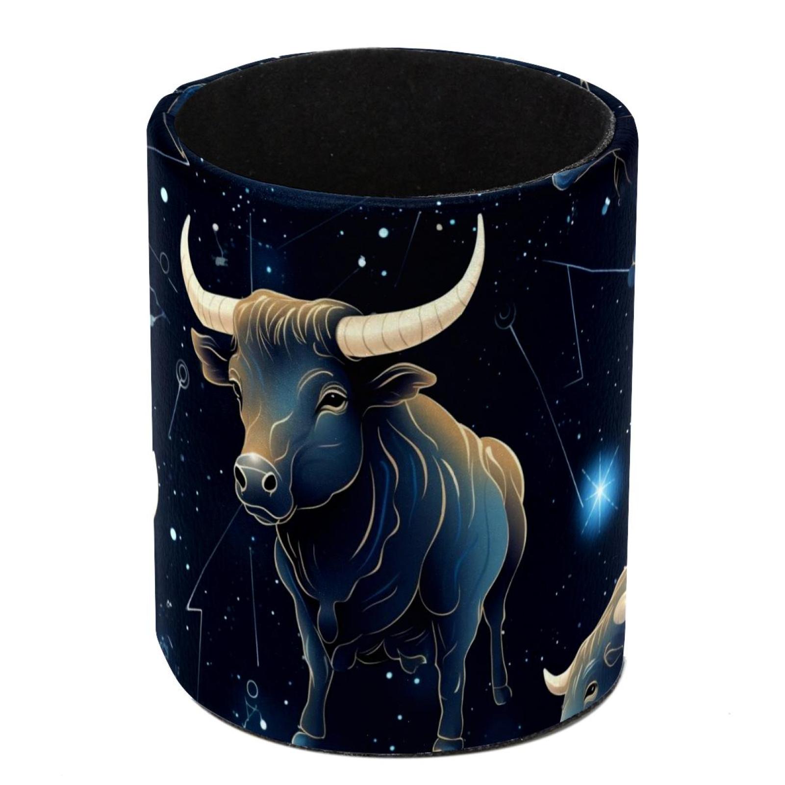 Taurus Pen Pencil Holder for Desk,Desk Pen Holder, Makeup Brush Holder ...