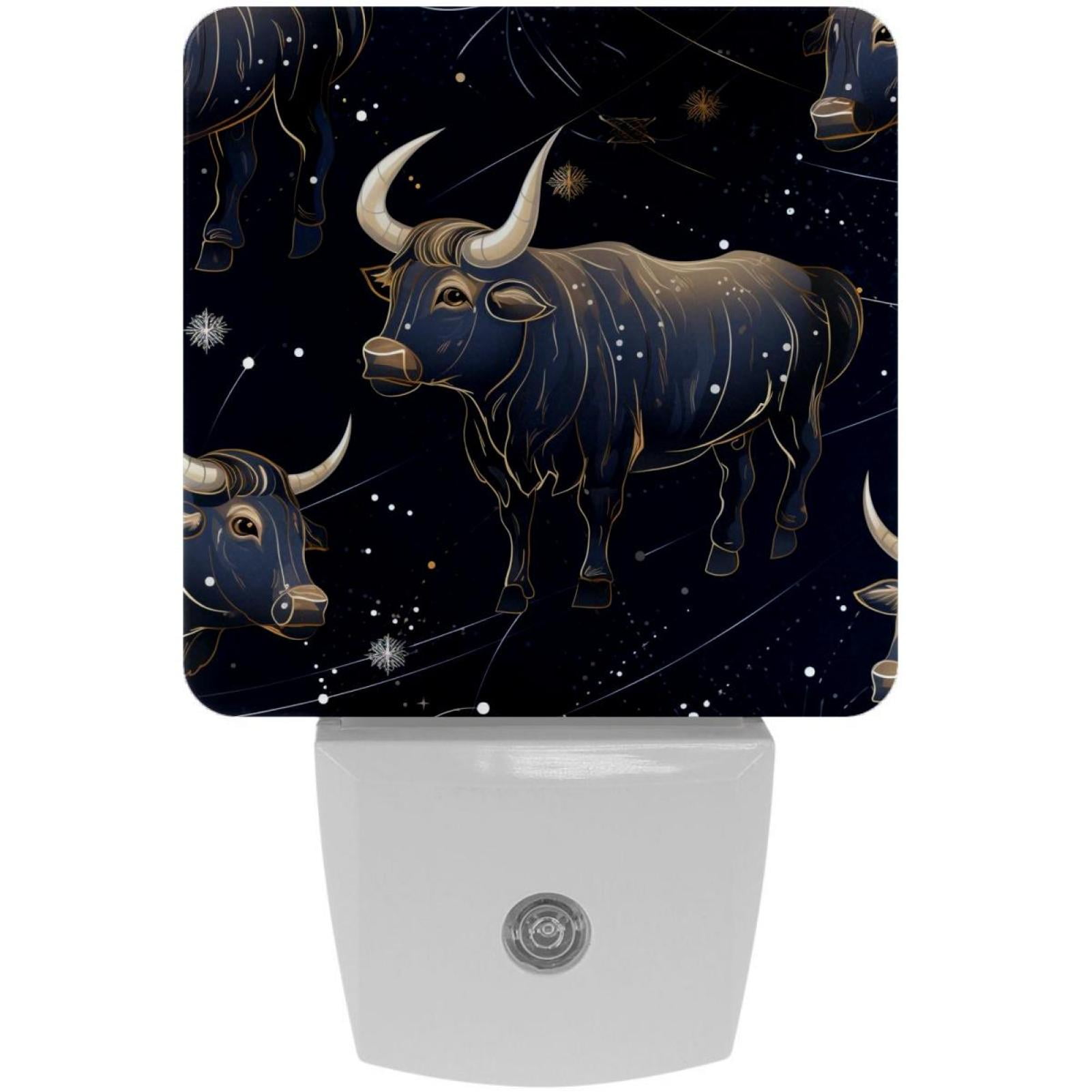 Taurus Square LED Night Lights - Small, Portable, and Energy-Efficient ...