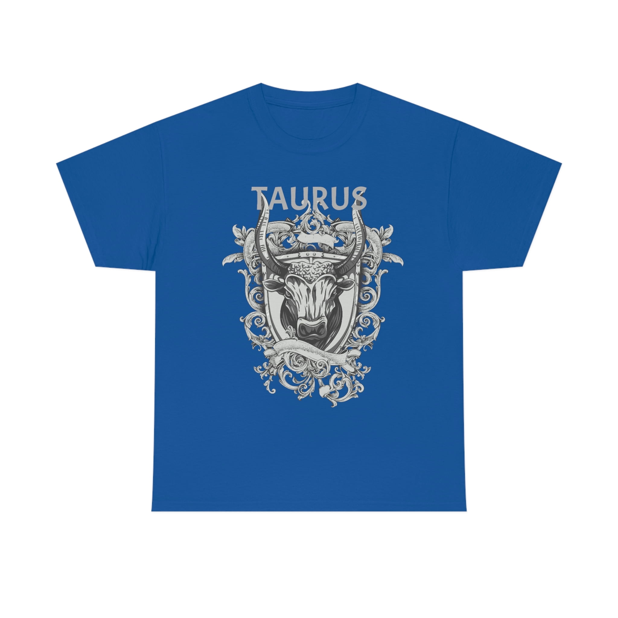 Taurus Stubborn and sensual Loving Zodiac Design Unisex Heavy Cotton Tee - Walmart.com