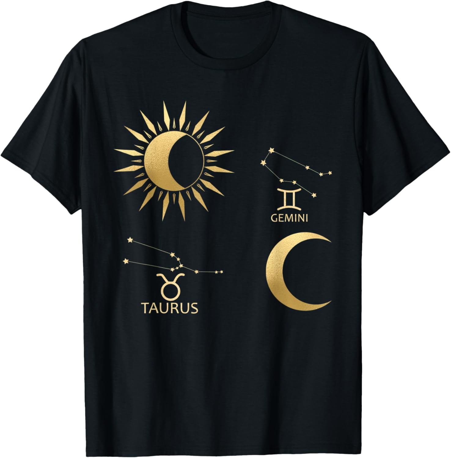 Taurus Sun-Gemini Moon Zodiac T-ShirtBrand clothing, men and women can ...