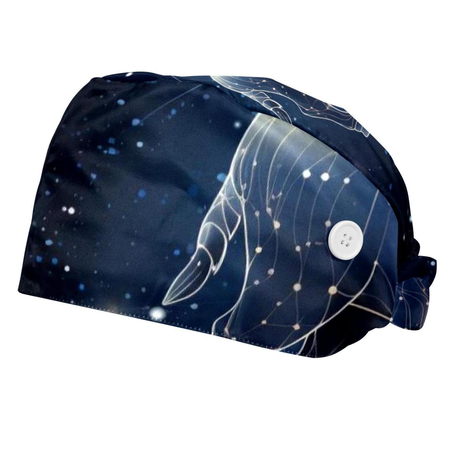 Taurus Working Cap with Button, Cotton Working Hat Sweatband for Women ...