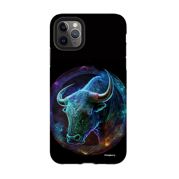 Taurus Zodiac Astrology Sign Phone Case for iPhone 16 15 14 13 12 11 ...