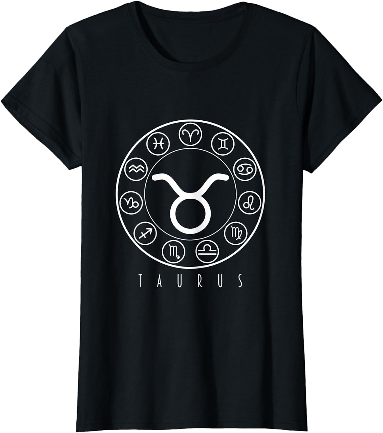 Taurus Zodiac Sign Horoscope Symbol Astrological Signs T-Shirt ...
