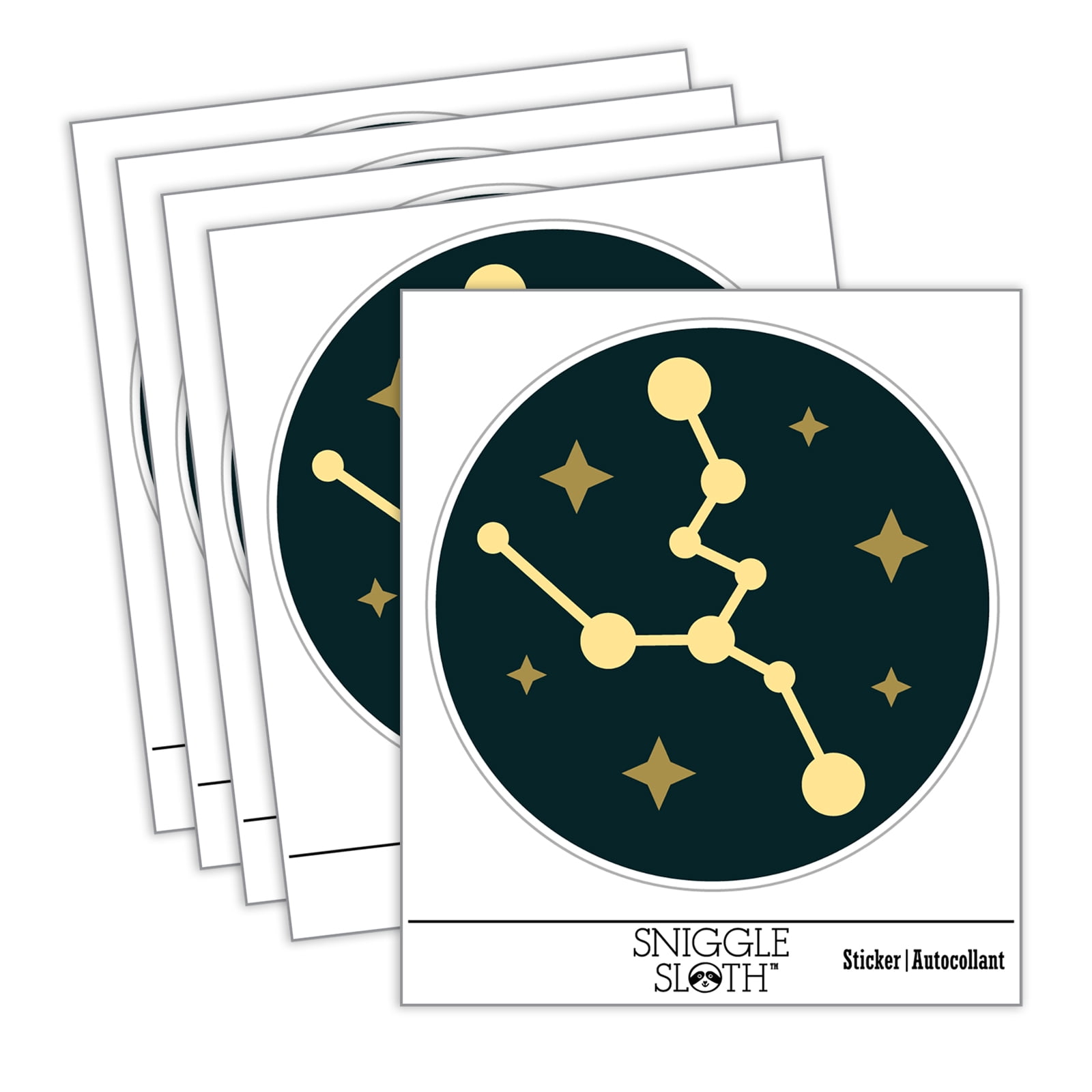 Taurus Zodiac Star Constellations Car Window Bumper Water Bottle Phone ...