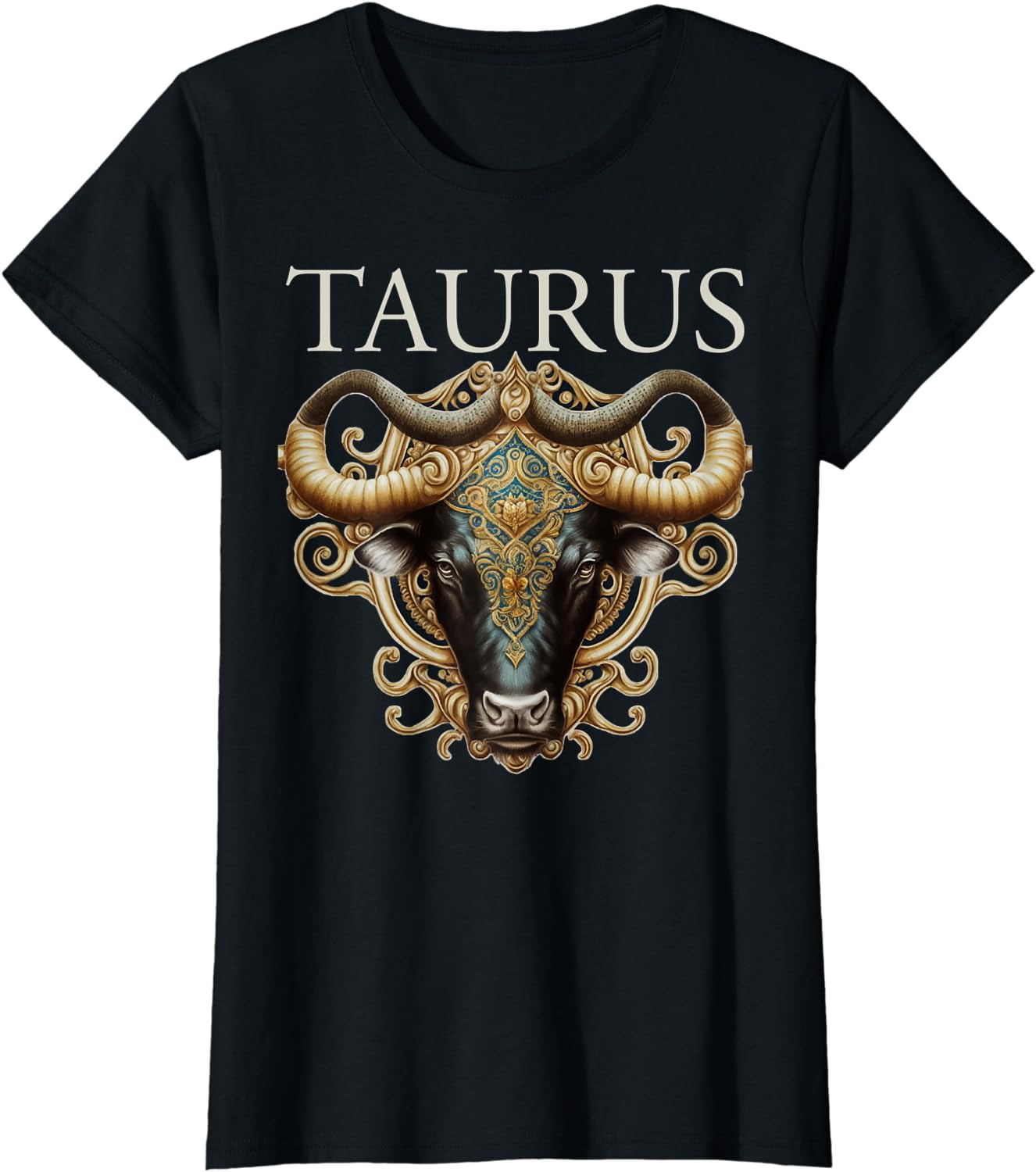 Taurus Zodiac Symbol Bull Celestial Astrology T-Shirt - Walmart.com