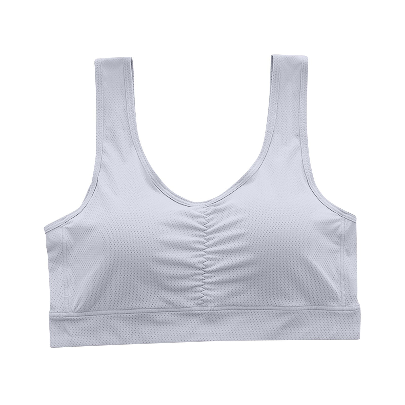Tauxra Older Women's Bra Casual Seamless Thin Bra with Support,Bras for ...