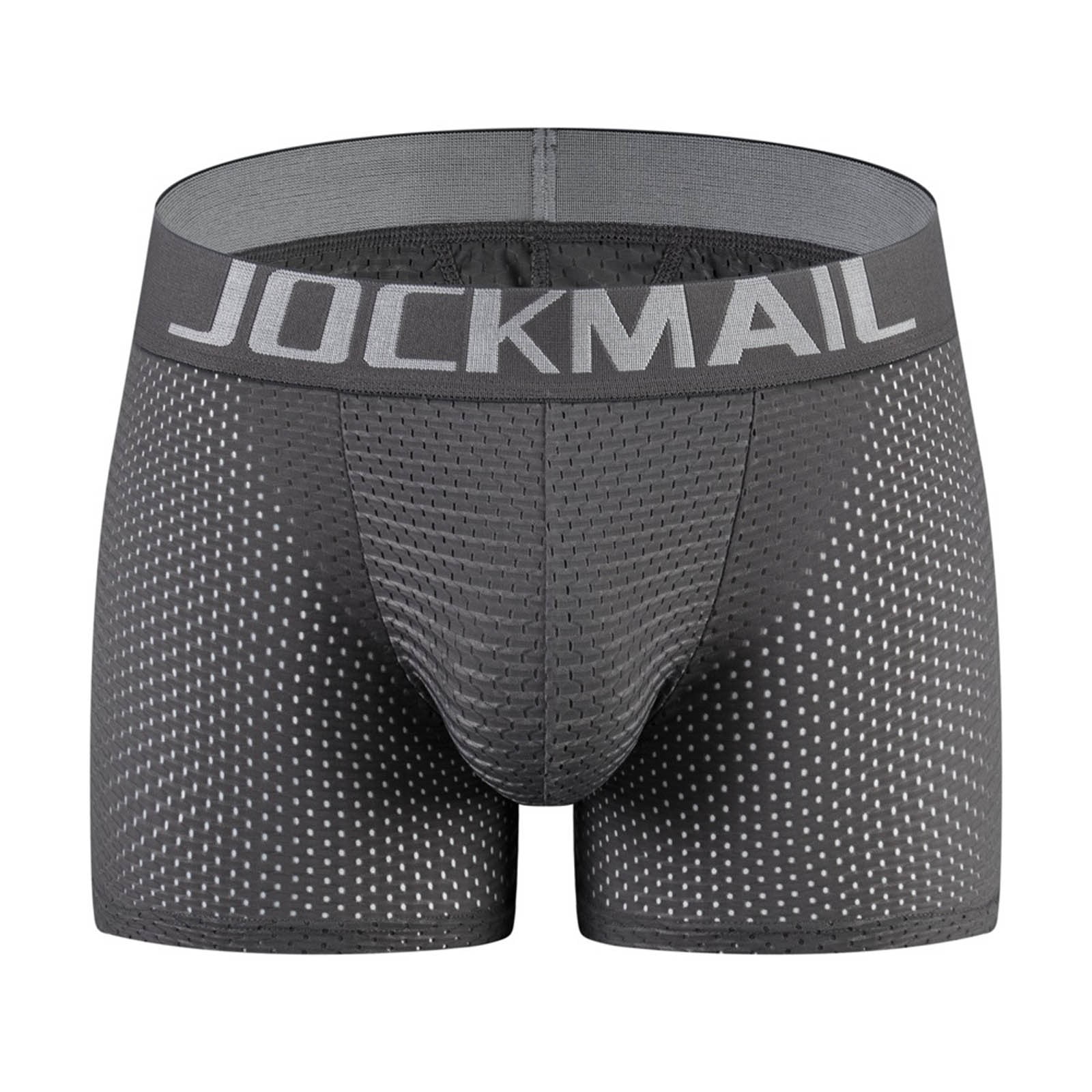 Tauxra Padded Boxer Briefs for Men Butt Lifting Underwear Sponge ...