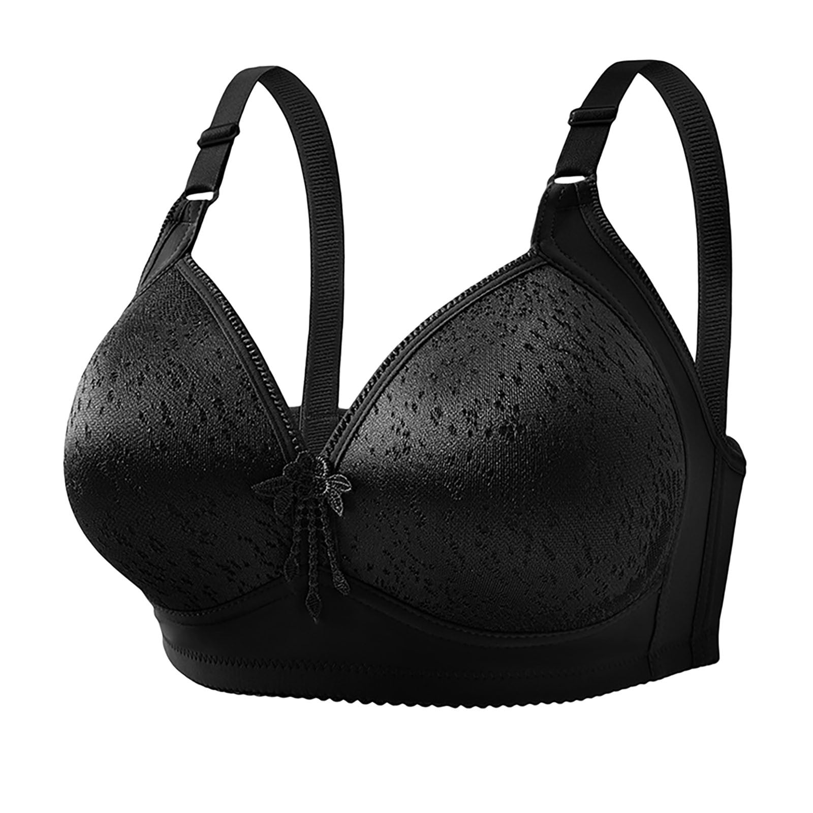 Tauxra Women Bra,Casual Wireless Soft with 3 Closure Flexible Stretch ...