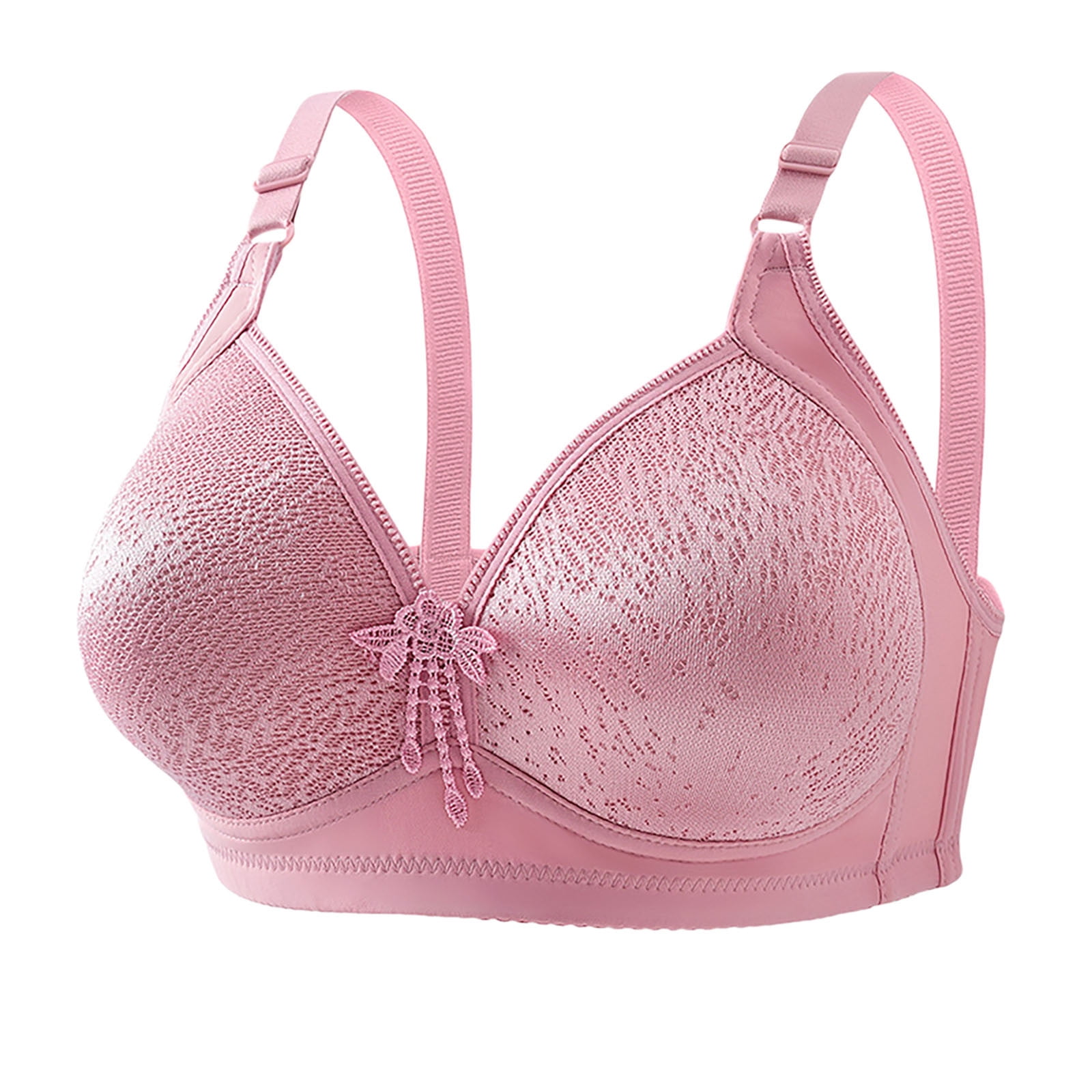 Tauxra Women Bra,Casual Wireless Soft with 3 Closure Flexible Stretch ...