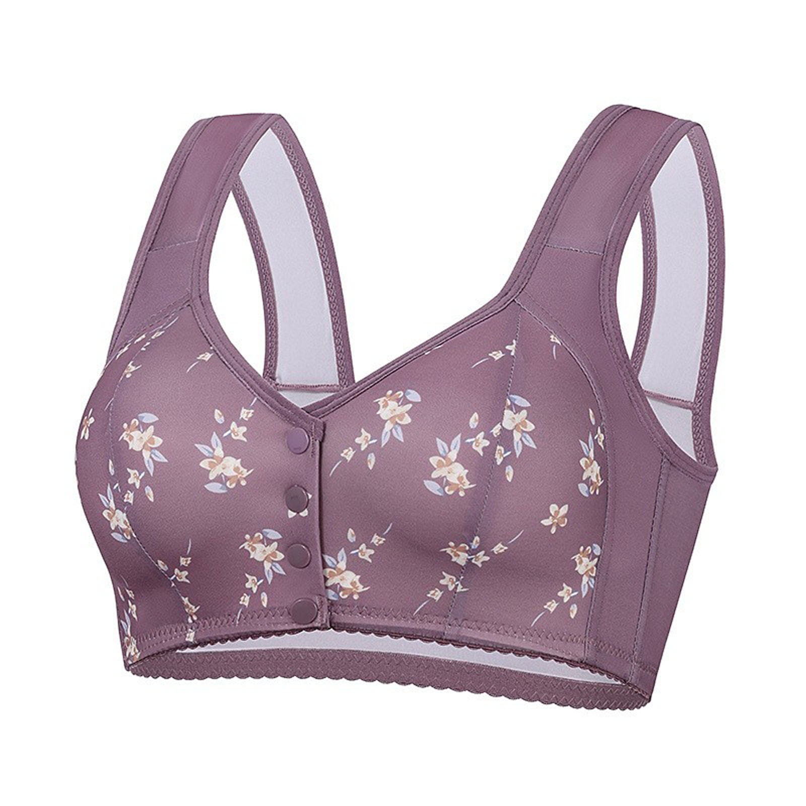 Tauxra Women Bra,Casual Wireless Support with Soft and Side Coverage ...