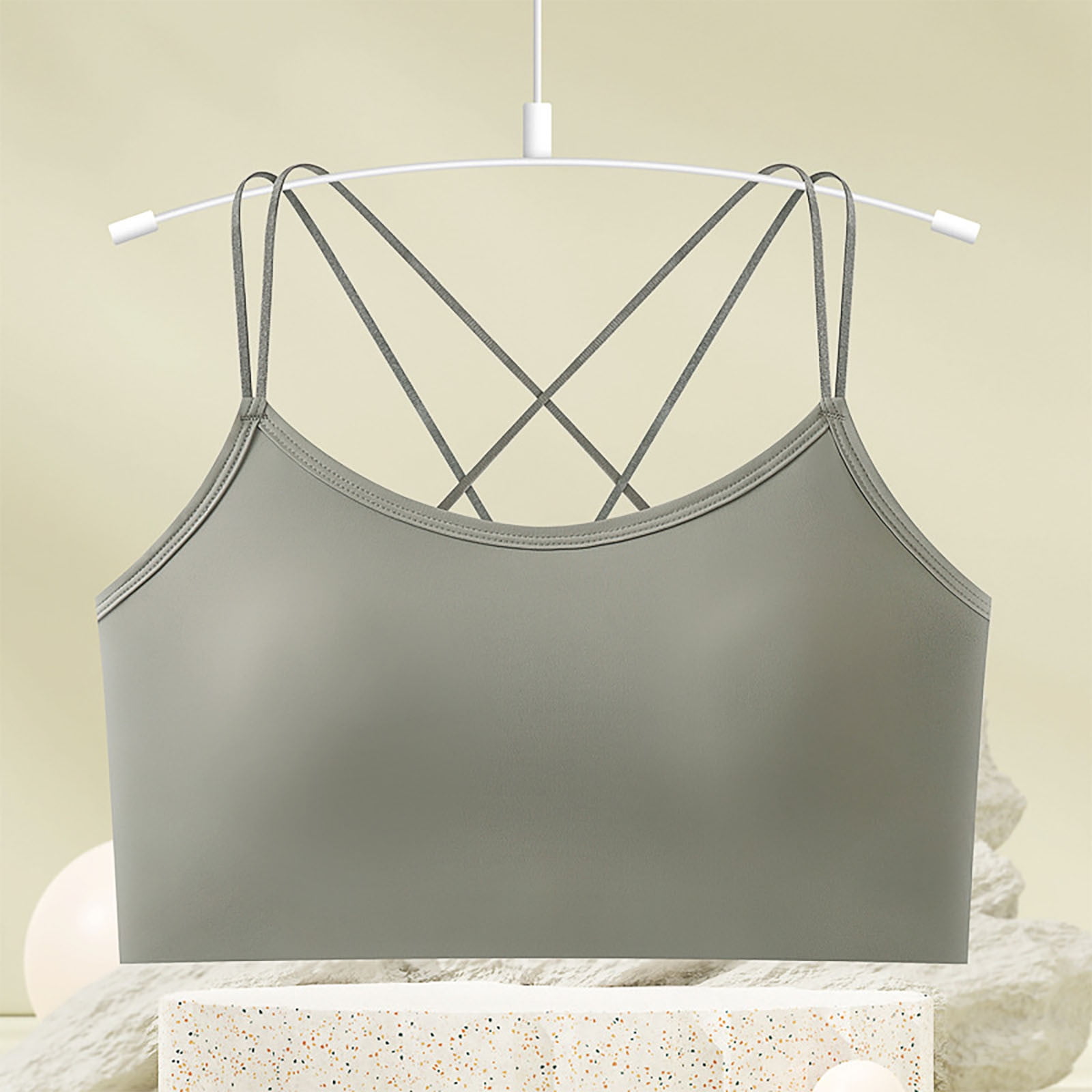 Tauxra Women's Bra Casual Solid Color Lift Bra with Support,Lingerie ...
