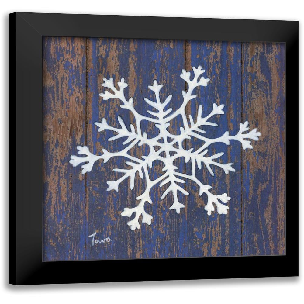 Tava, Janet 20x20 Black Modern Framed Museum Art Print Titled - Stencil ...