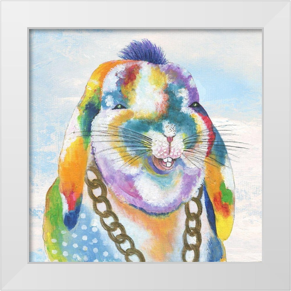 Tava Studios 12x12 White Modern Wood Framed Museum Art Print Titled ...