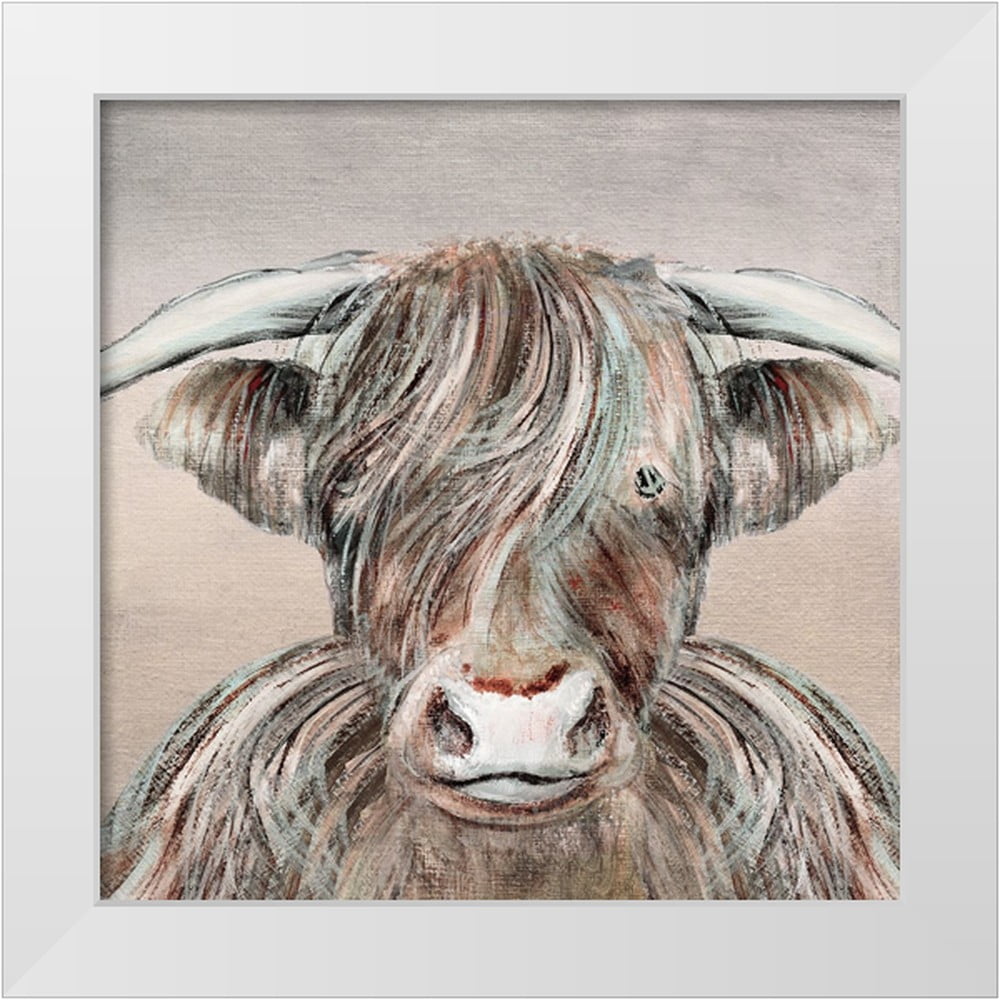 Tava Studios 12x12 White Modern Wood Framed Museum Art Print Titled - Spice Pasture - Walmart.com