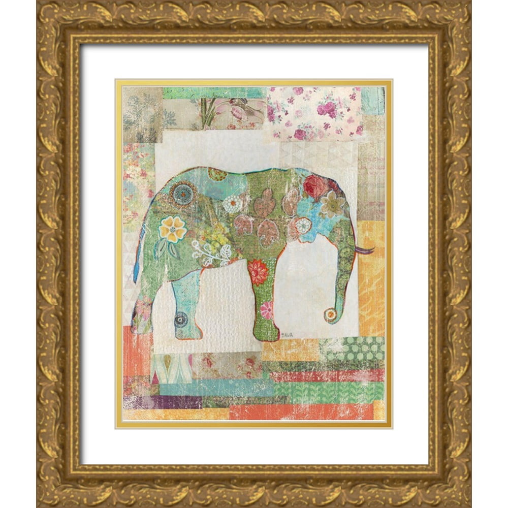 Tava Studios 12x14 Gold Ornate Wood Framed with Double Matting Museum ...