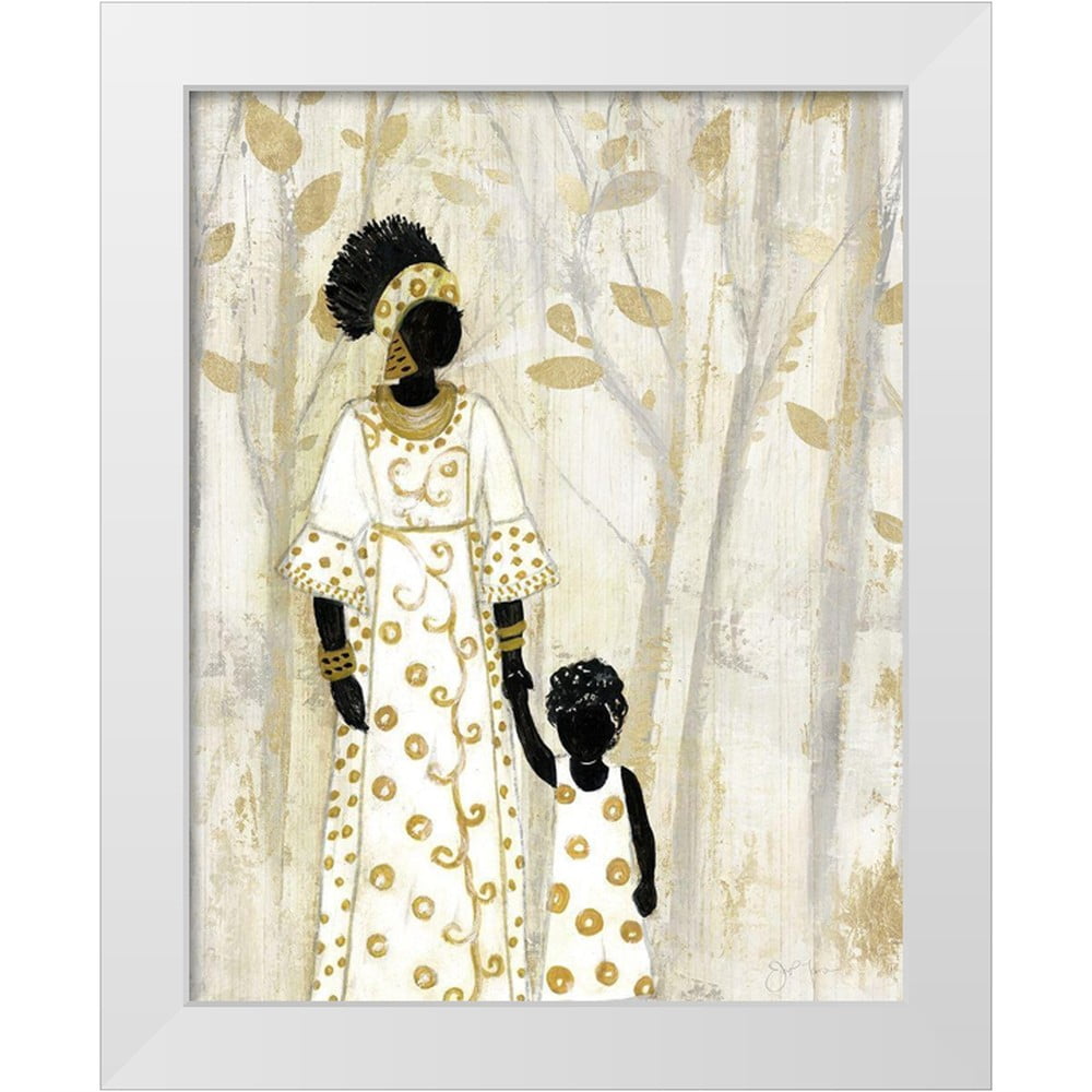 Tava Studios 12x14 White Modern Wood Framed Museum Art Print Titled ...