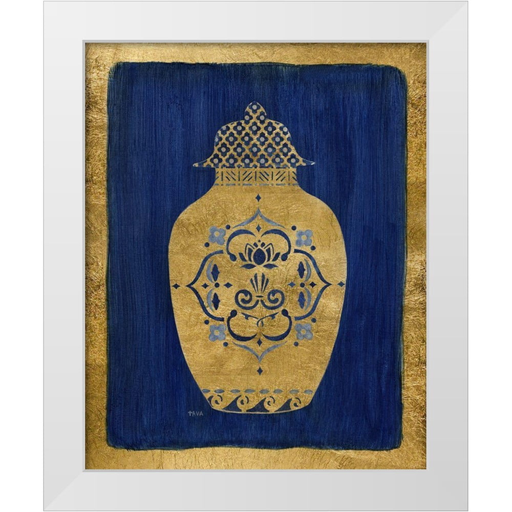 Tava Studios 12x14 White Modern Wood Framed Museum Art Print Titled ...