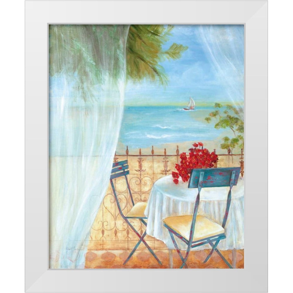Tava Studios 12x14 White Modern Wood Framed Museum Art Print Titled ...