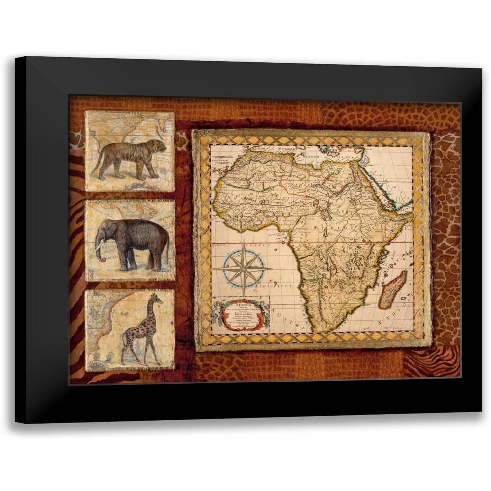 Tava Studios 14x12 Black Modern Framed Museum Art Print Titled ...