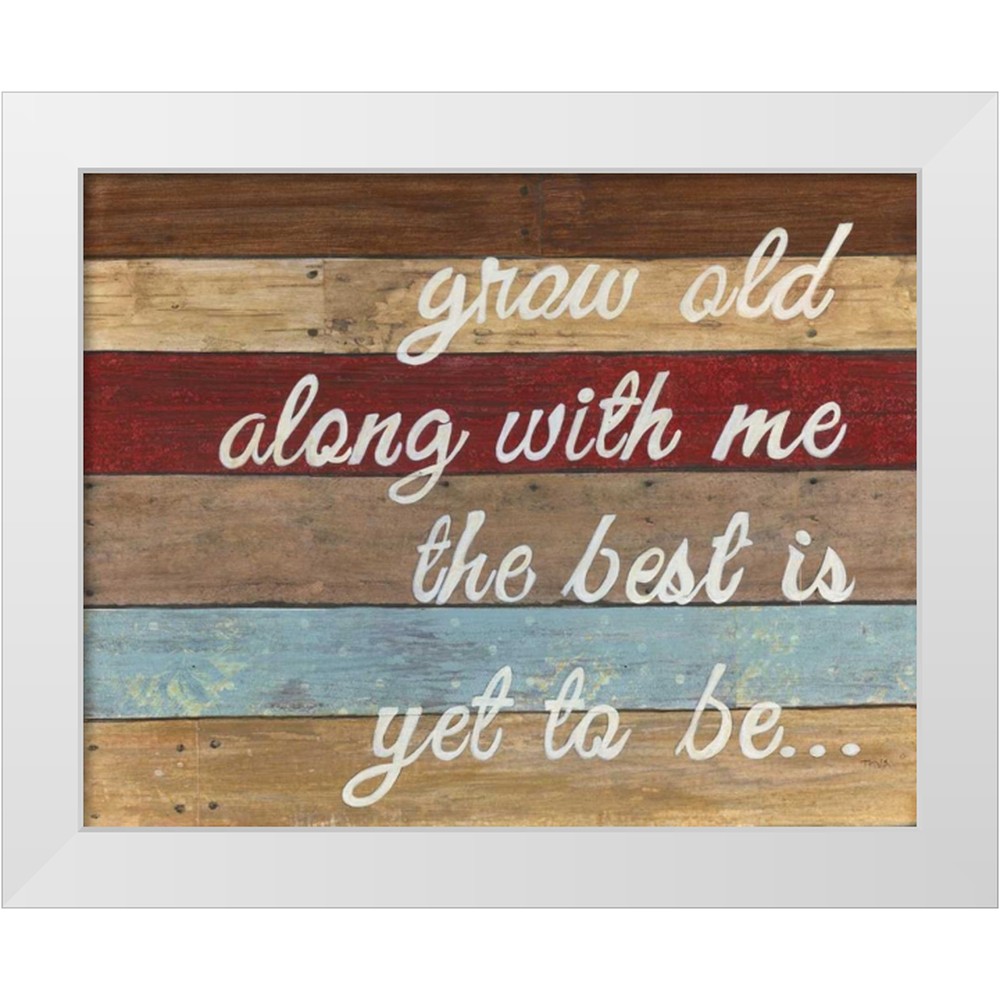 Tava Studios 14x12 White Modern Wood Framed Museum Art Print Titled ...