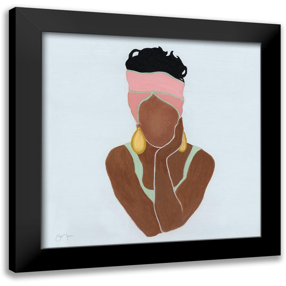 Tava Studios 15x15 Black Modern Framed Museum Art Print Titled - Beauty ...