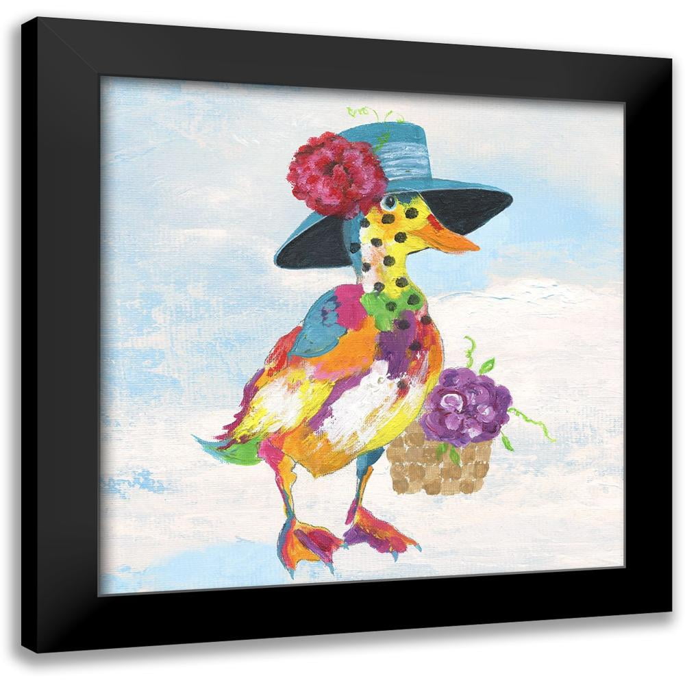 Tava Studios 15x15 Black Modern Framed Museum Art Print Titled - Groovy ...