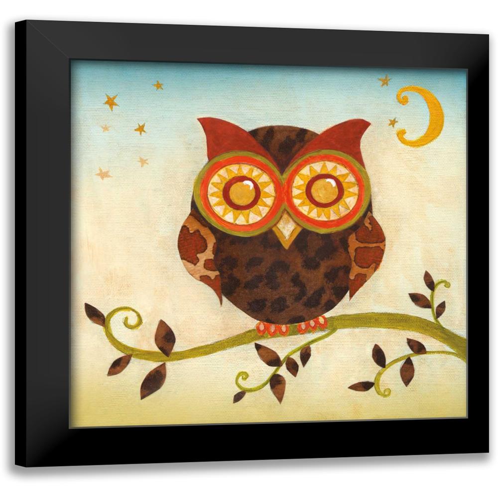 Tava Studios 15x15 Black Modern Framed Museum Art Print Titled - Hootie ...