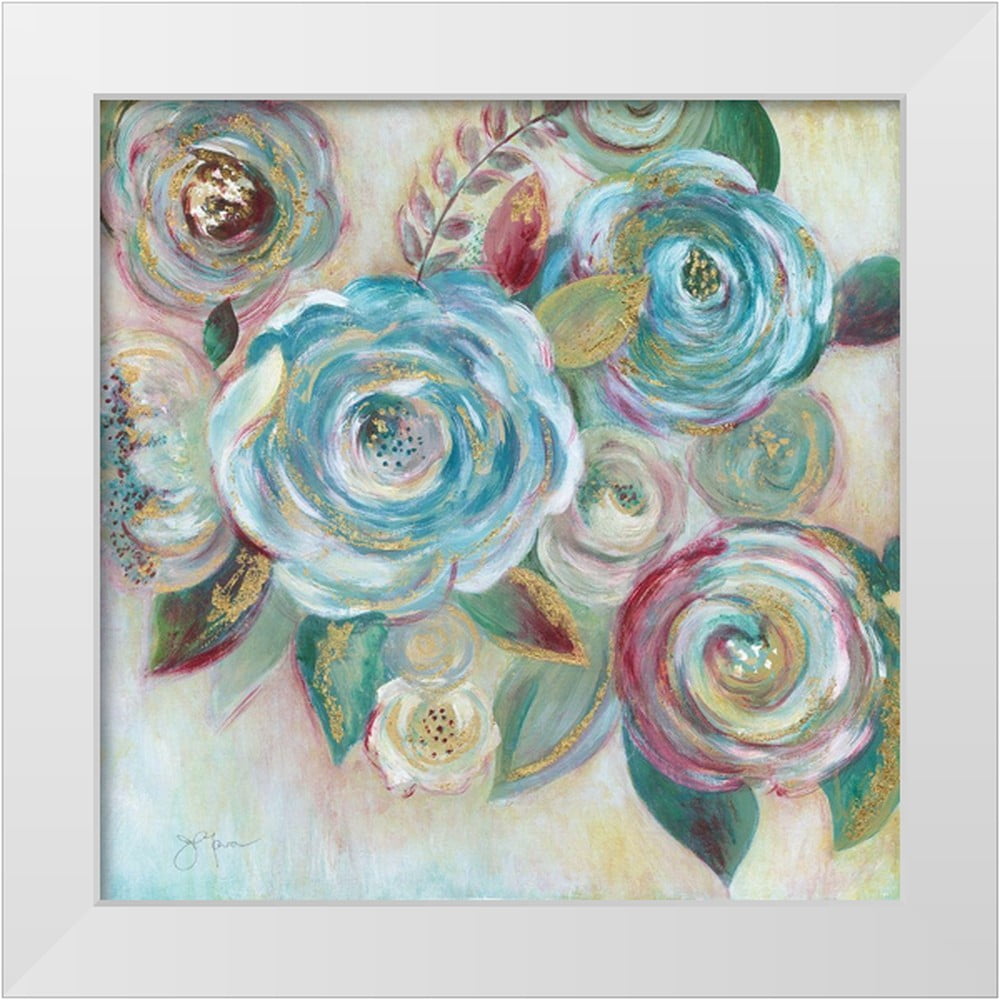 Tava Studios 15x15 White Modern Wood Framed Museum Art Print Titled ...