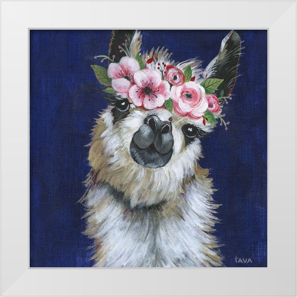 Tava Studios 15x15 White Modern Wood Framed Museum Art Print Titled ...