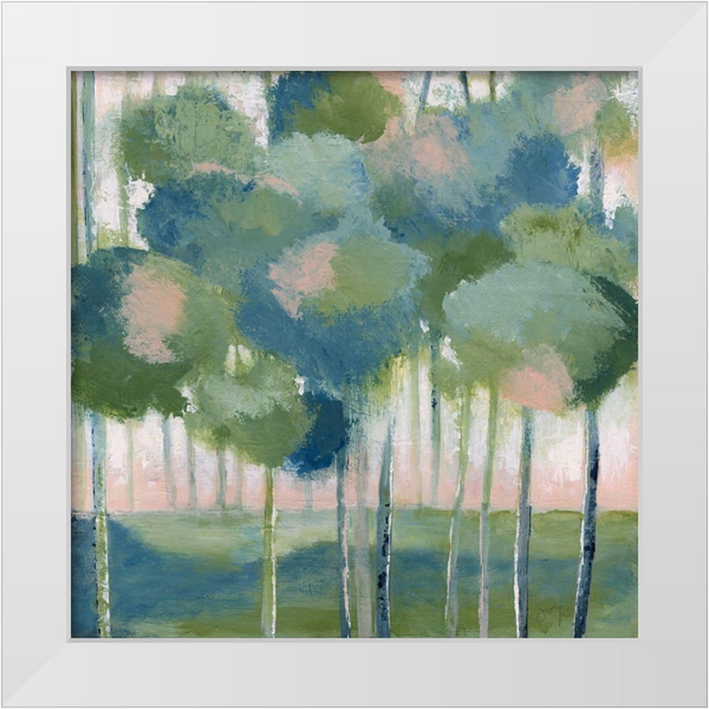 Tava Studios 15x15 White Modern Wood Framed Museum Art Print Titled ...