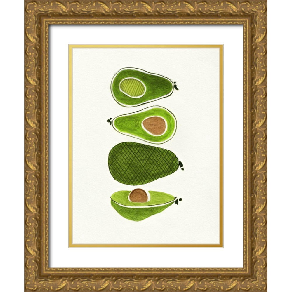 Tava Studios 15x18 Gold Ornate Wood Framed with Double Matting Museum ...