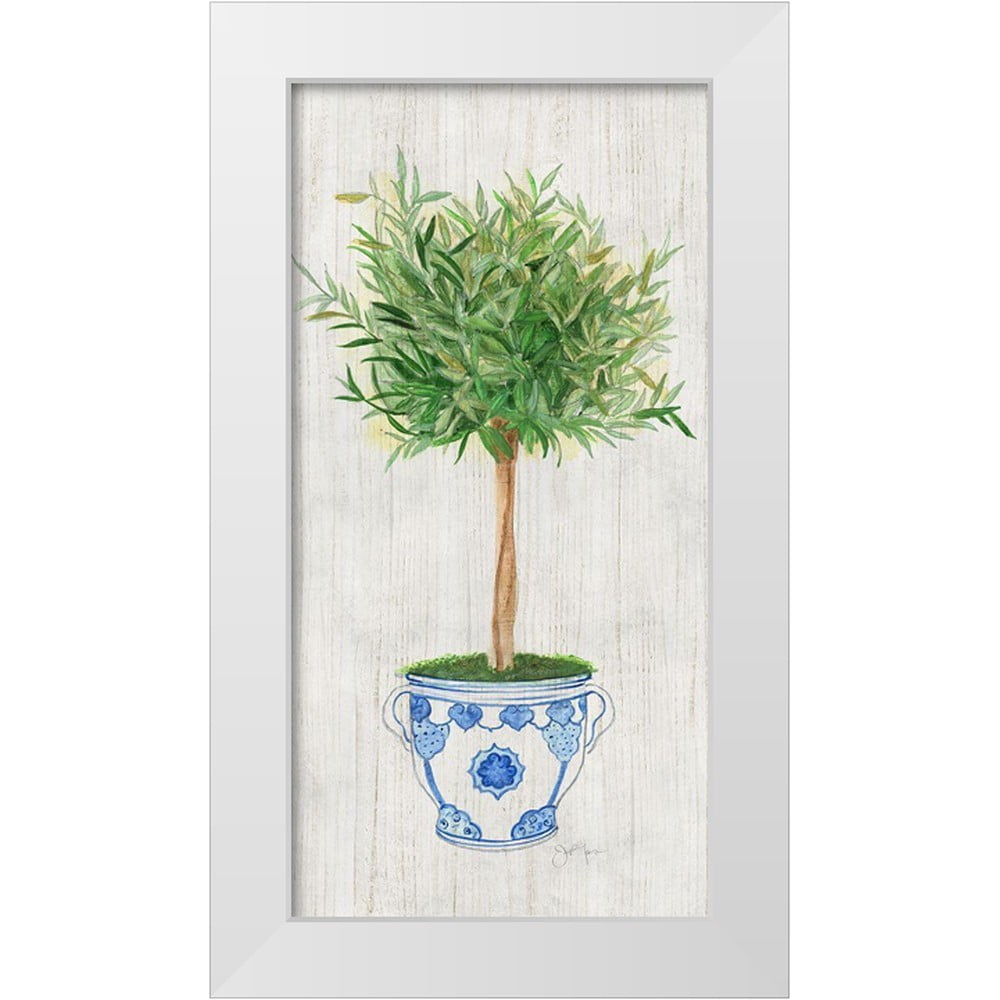 Tava Studios 18x32 White Modern Wood Framed Museum Art Print Titled ...