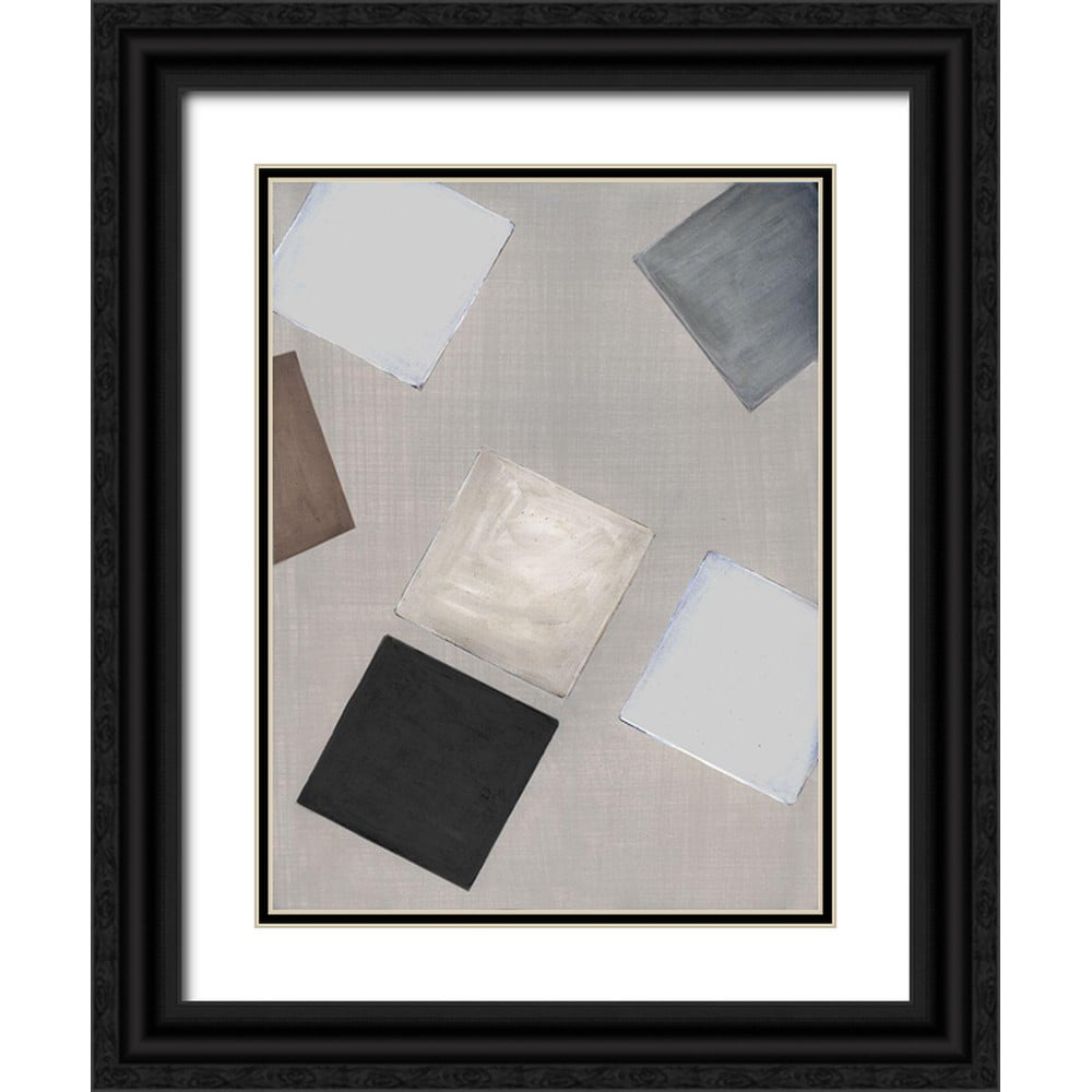 Tava Studios 19x24 Black Ornate Wood Framed with Double Matting Museum ...