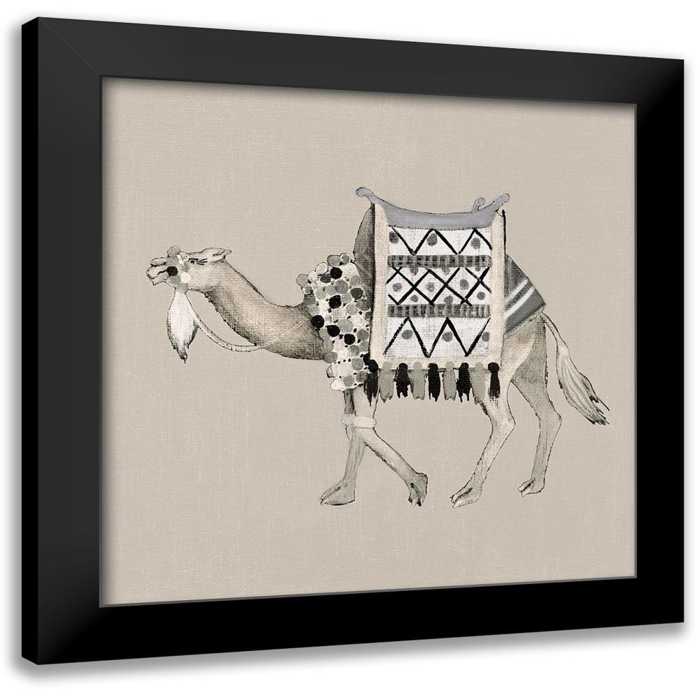 Tava Studios 20x20 Black Modern Framed Museum Art Print Titled - Exotic ...