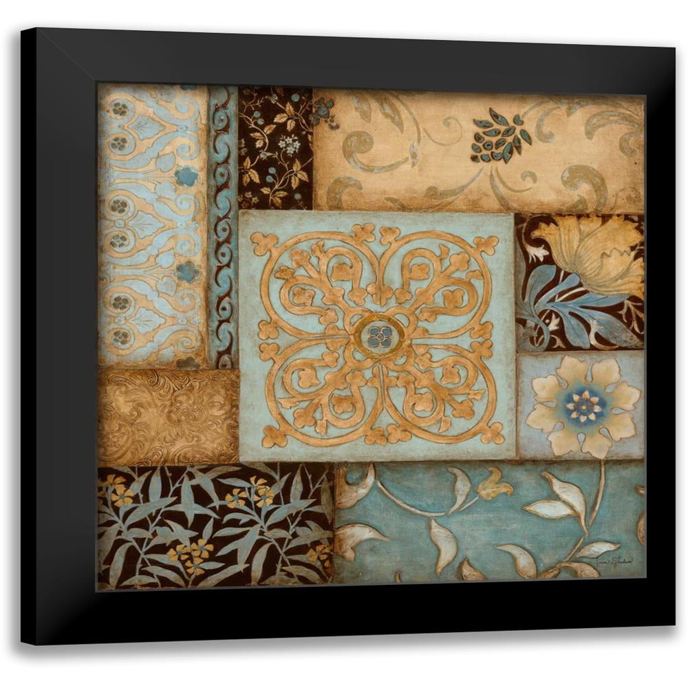 Tava Studios 20x20 Black Modern Framed Museum Art Print Titled ...