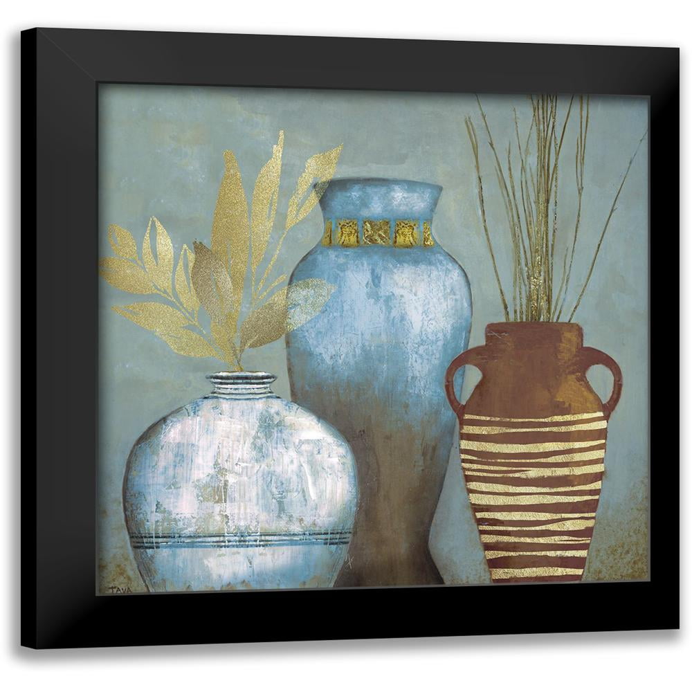 Tava Studios 20x20 Black Modern Framed Museum Art Print Titled ...