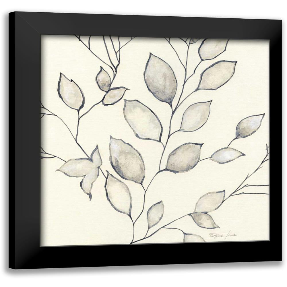 Tava Studios 20x20 Black Modern Framed Museum Art Print Titled ...