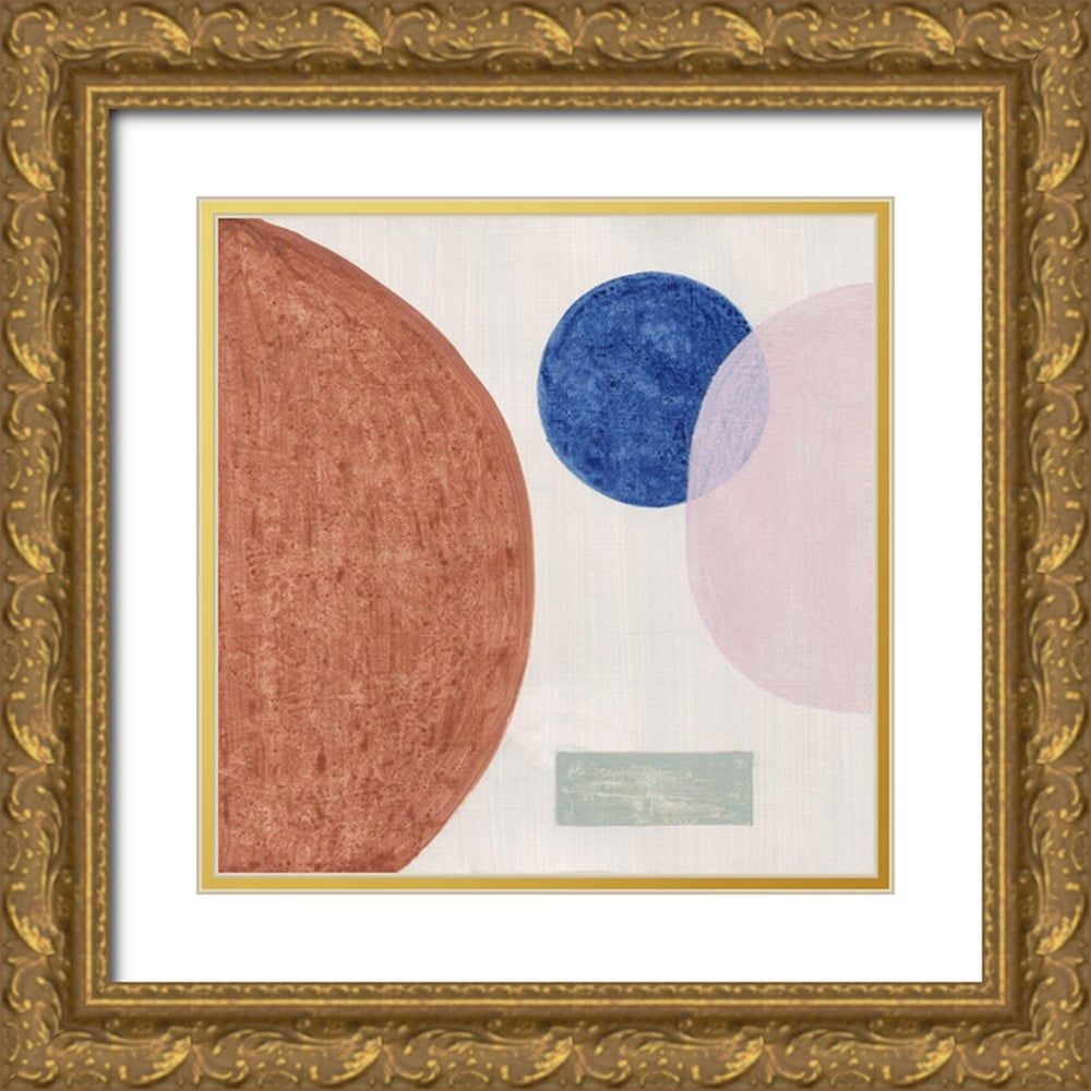 Tava Studios 20x20 Gold Ornate Wood Framed with Double Matting Museum ...
